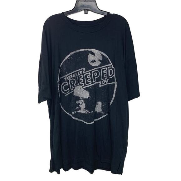 aerie | Tops | New Aerie Mens Small Peanuts Snoopy Totally Creeped Out ...
